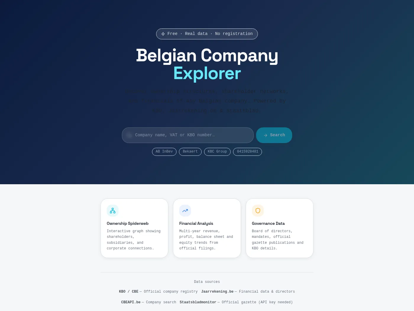 BeShare Web Explorer