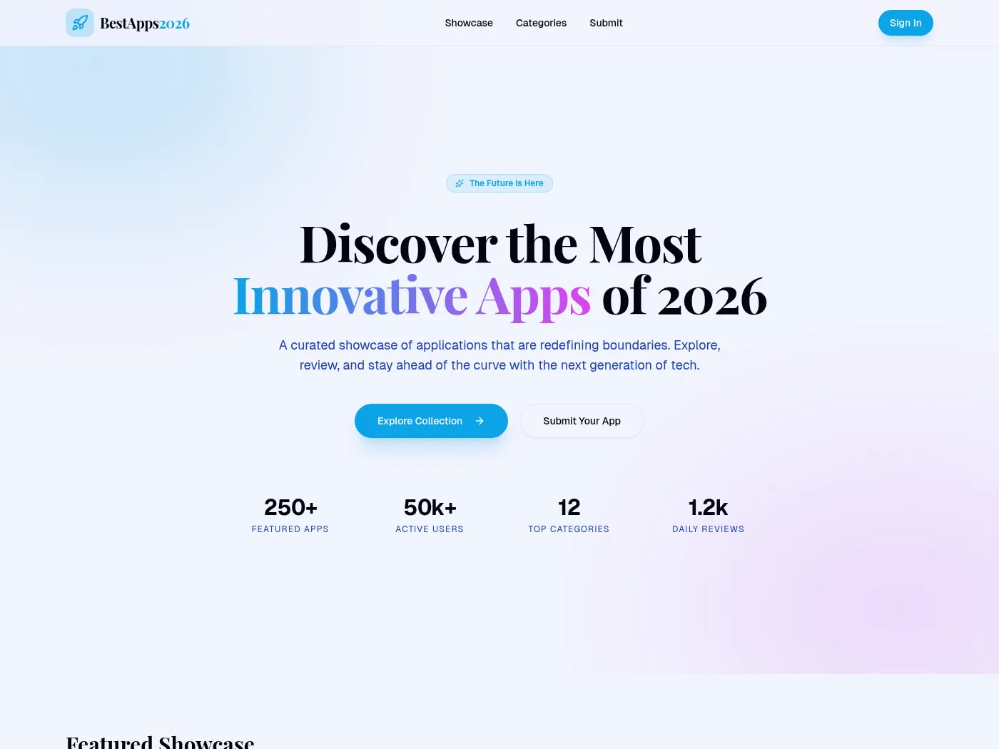 Best Apps 2026 Showcase