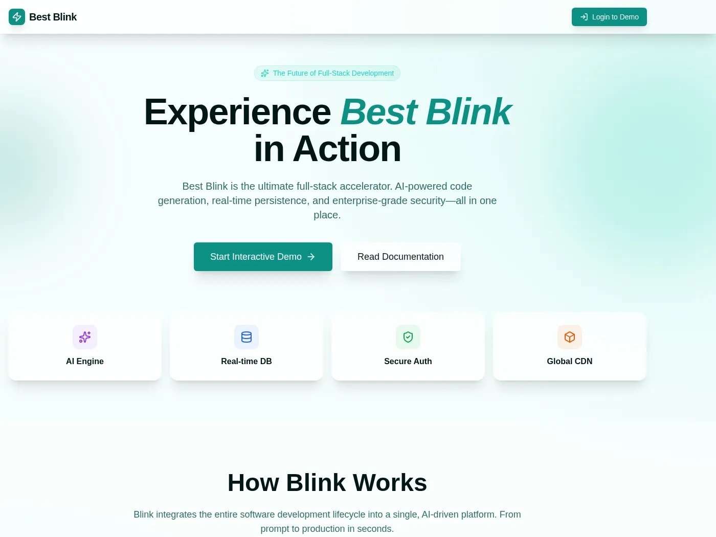 Best Blink Demo