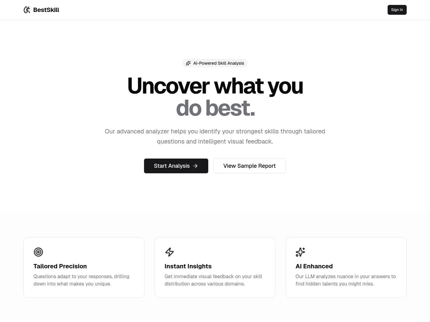 BestSkill Analyzer