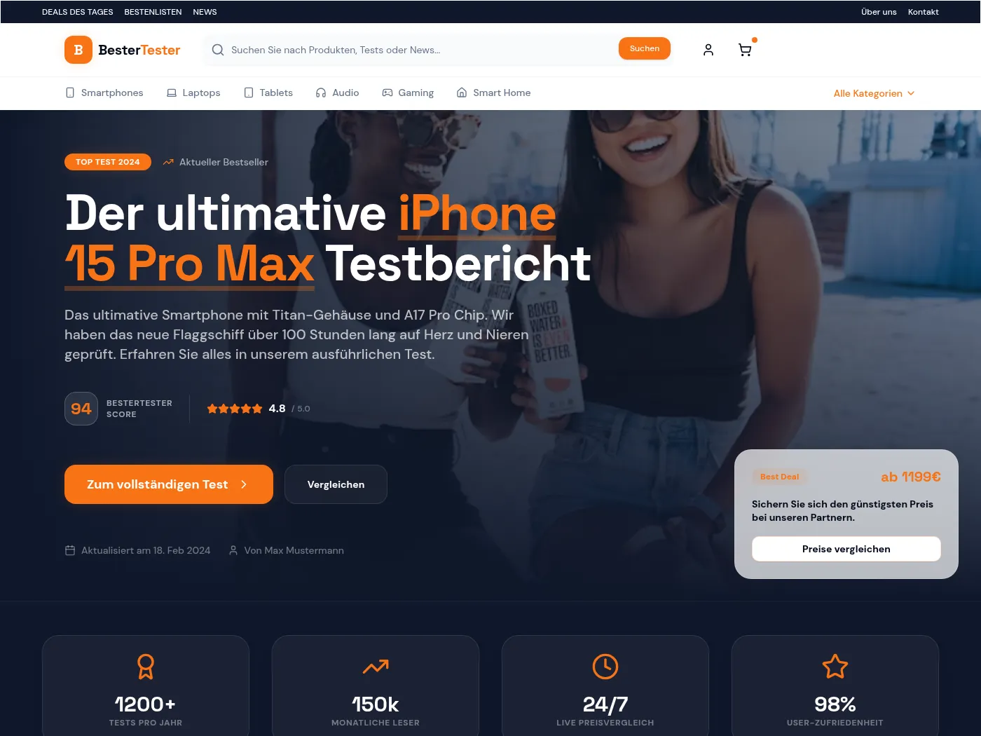 BesterTester Modern Web