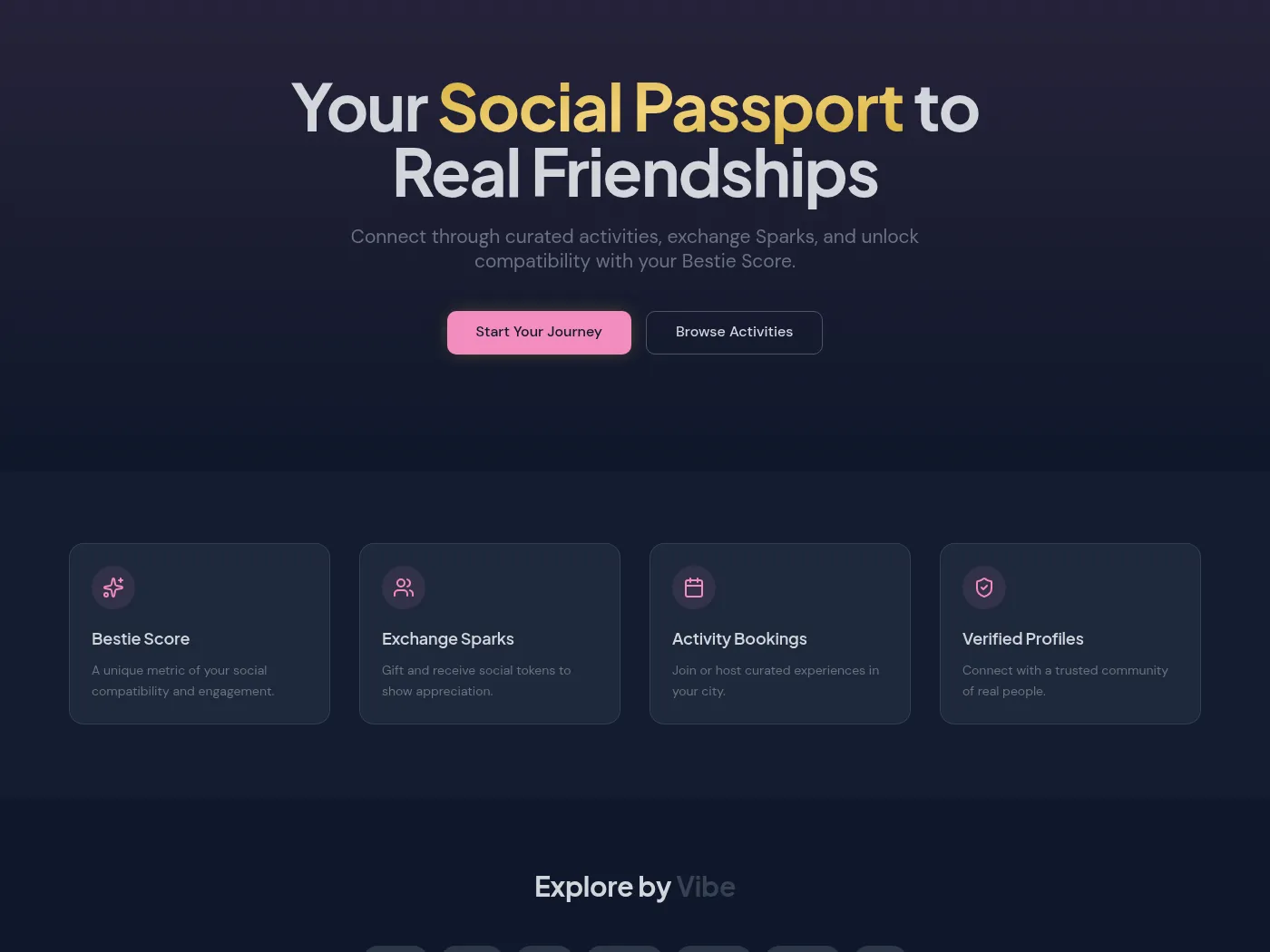 Bestie Social Passport