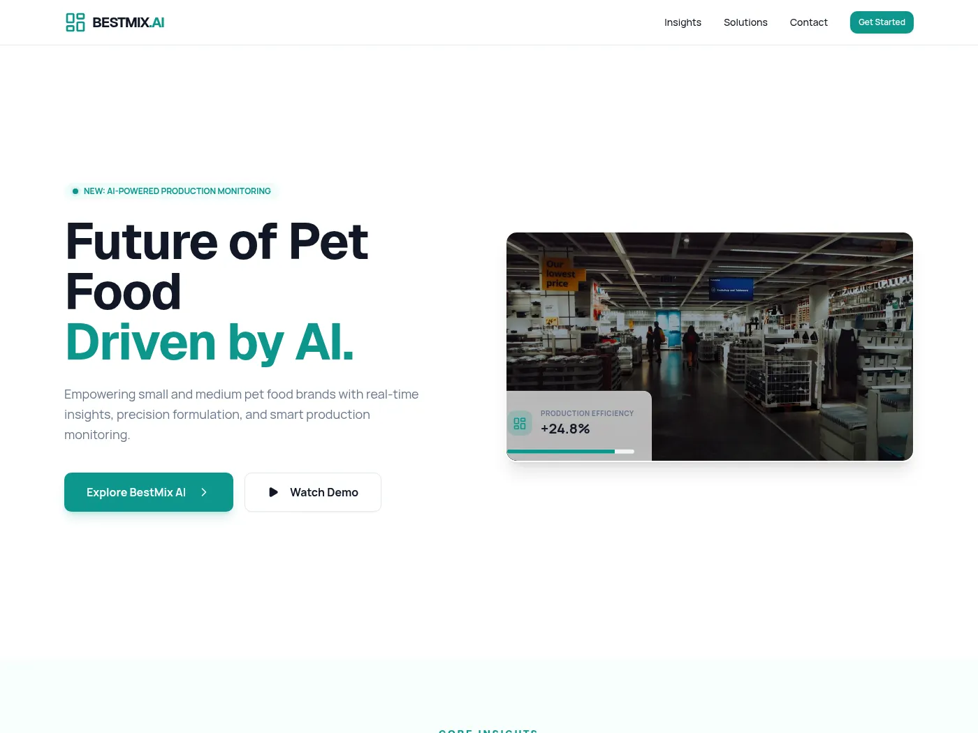 BestMix AI Pet Food Site
