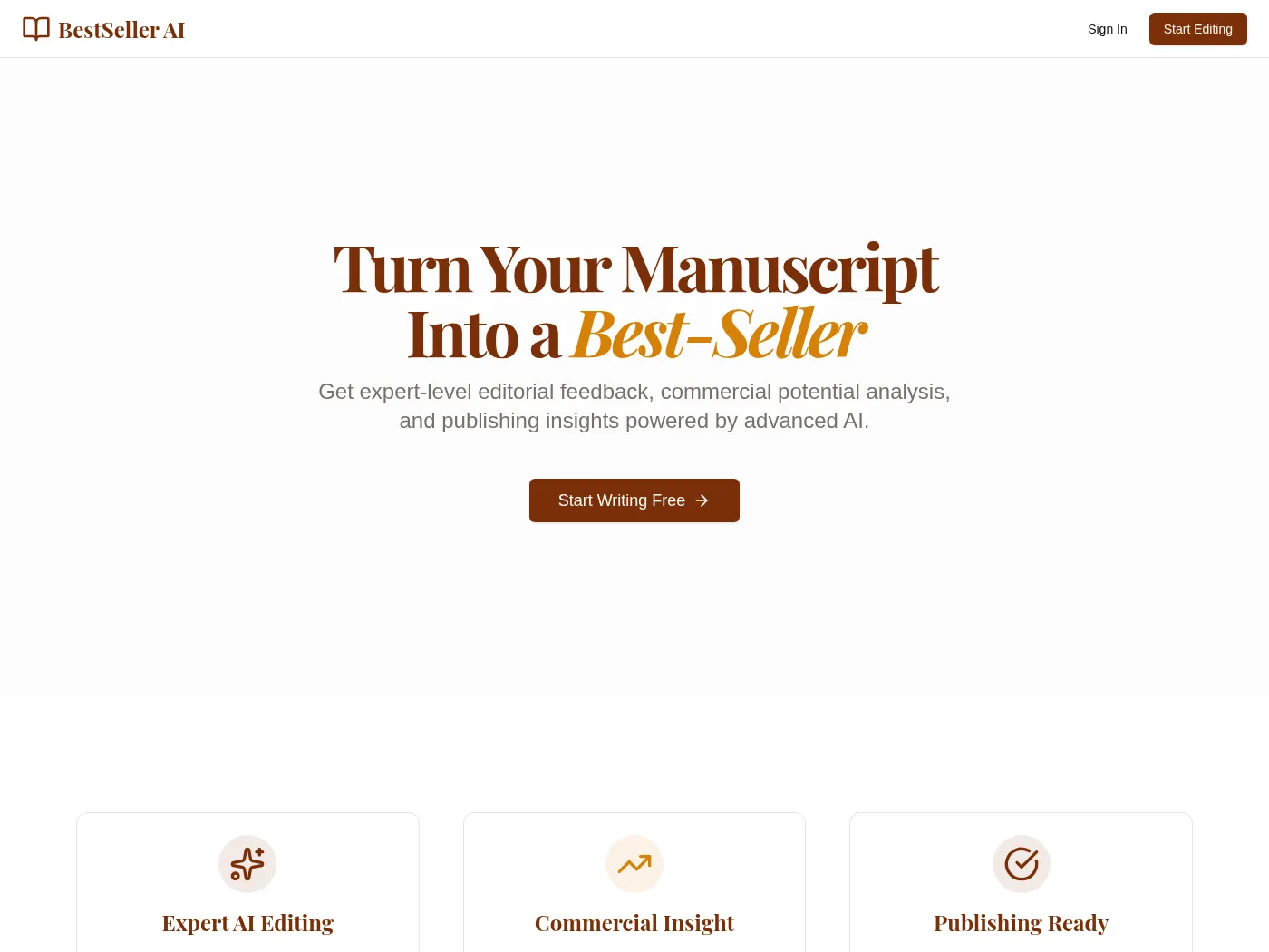 BestSeller AI Editor