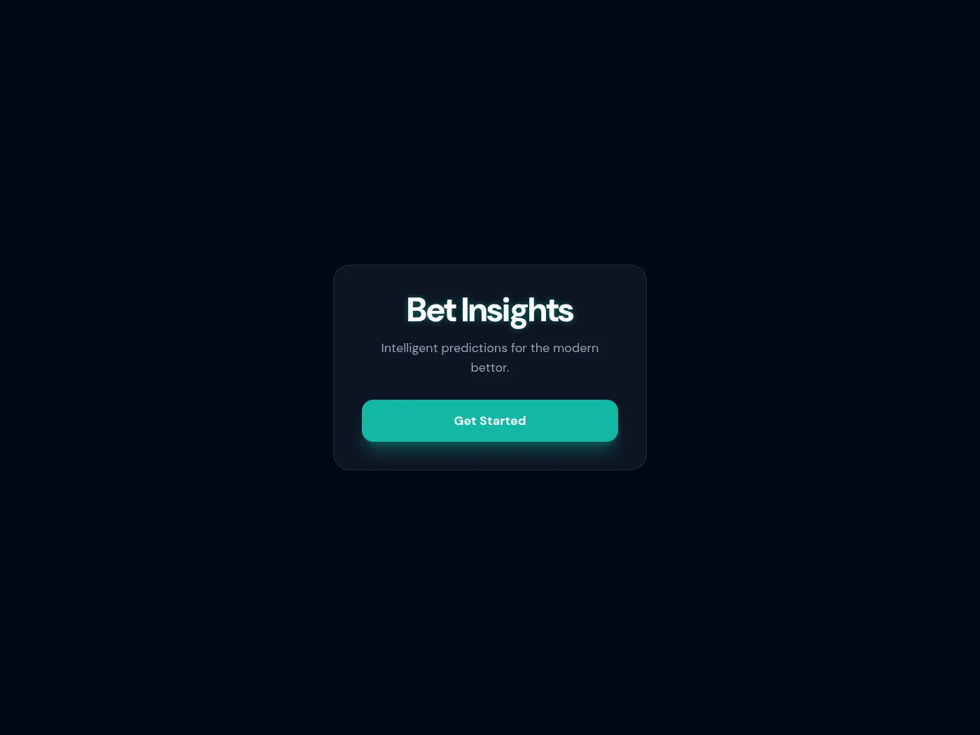 Bet Predictor Insights