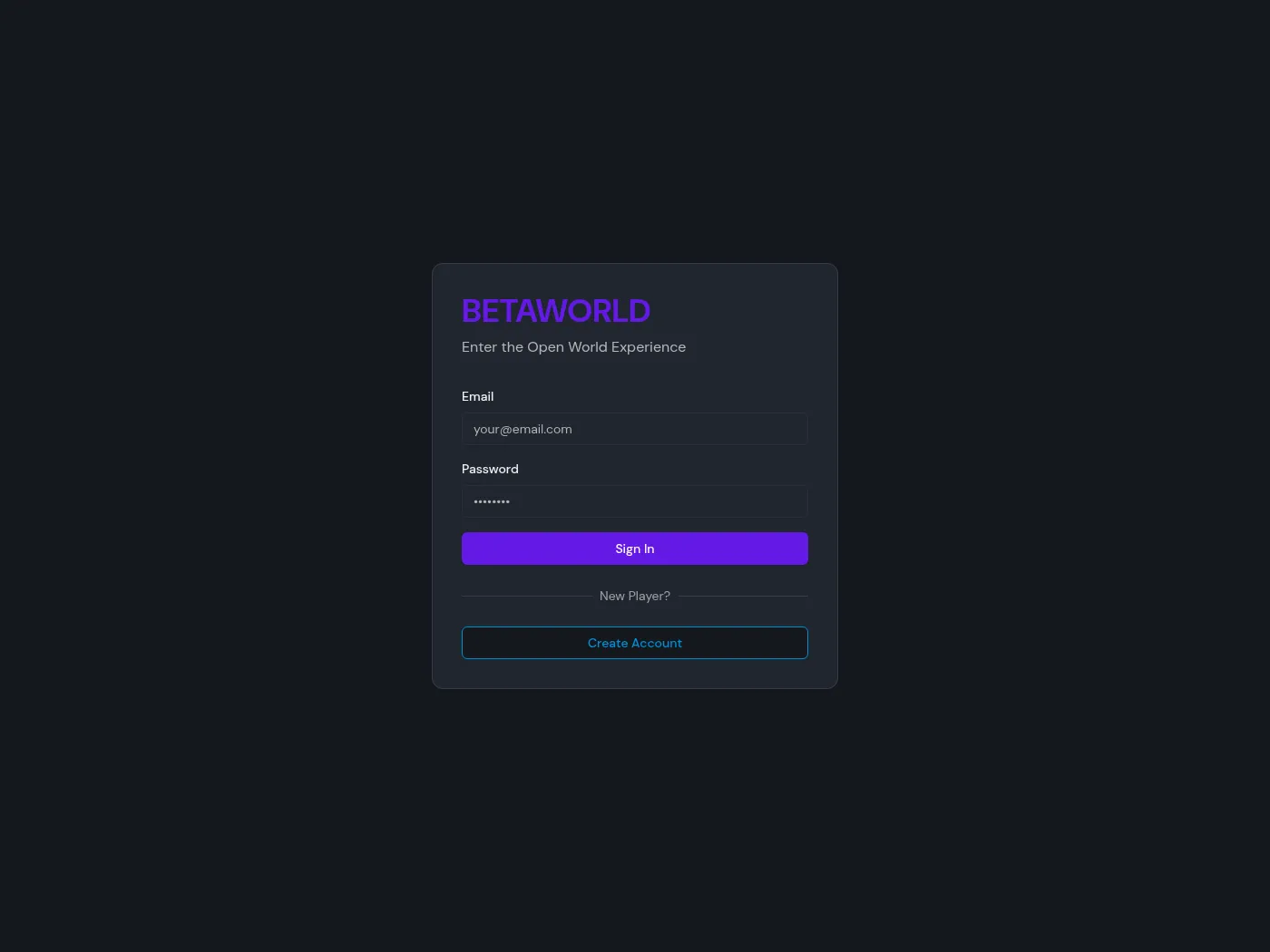 Betaworld Open World