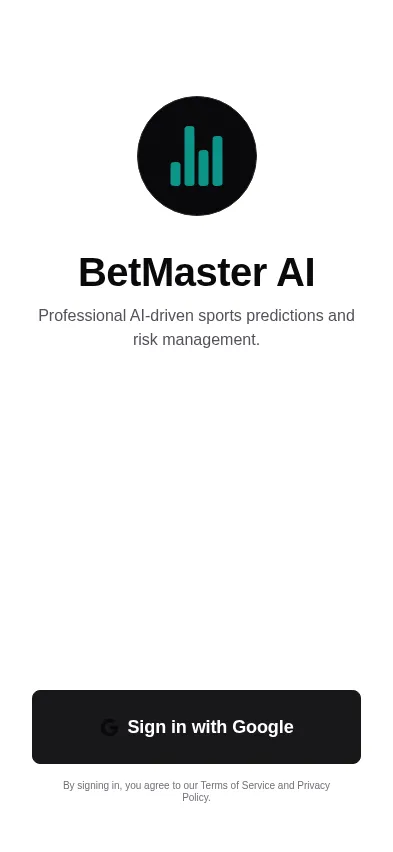 BetMaster AI Sports App