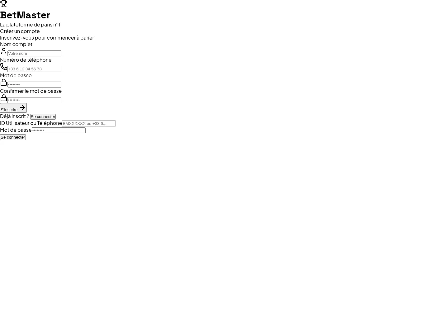 BetMaster Platform