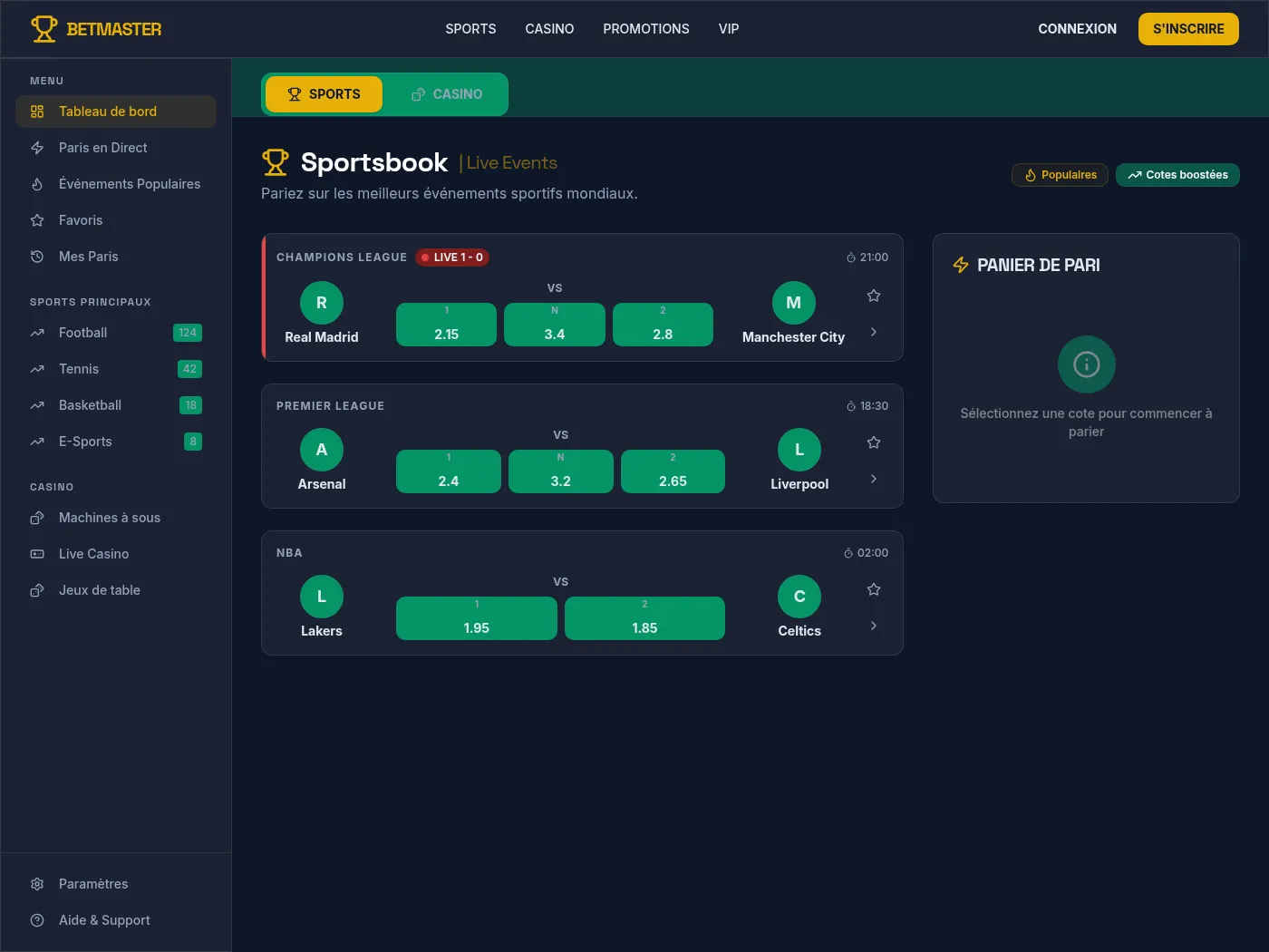 BetMaster Casino App