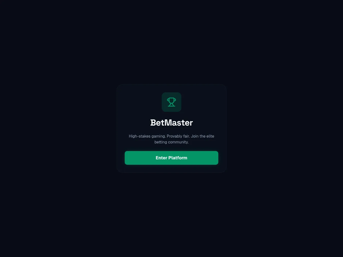 BetMaster Game