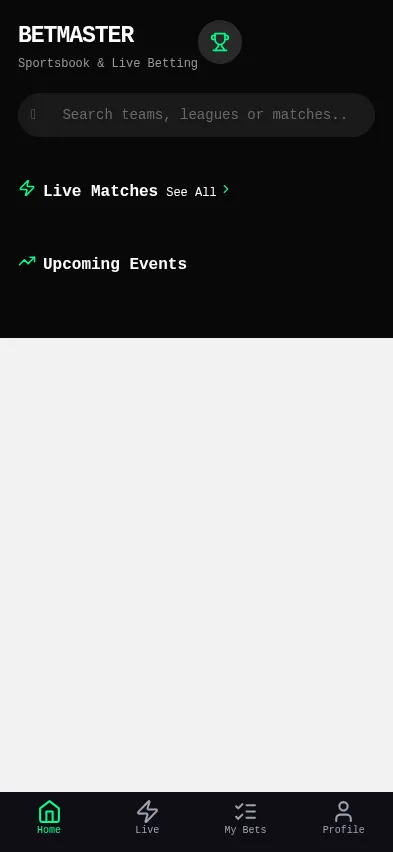BetMaster Mobile
