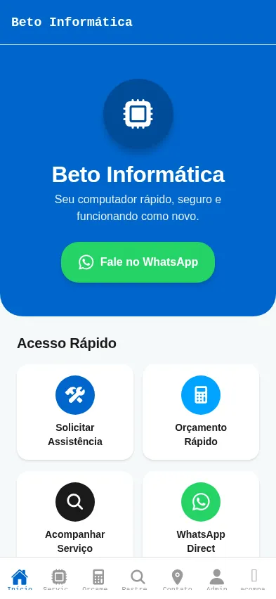 Beto Informática App