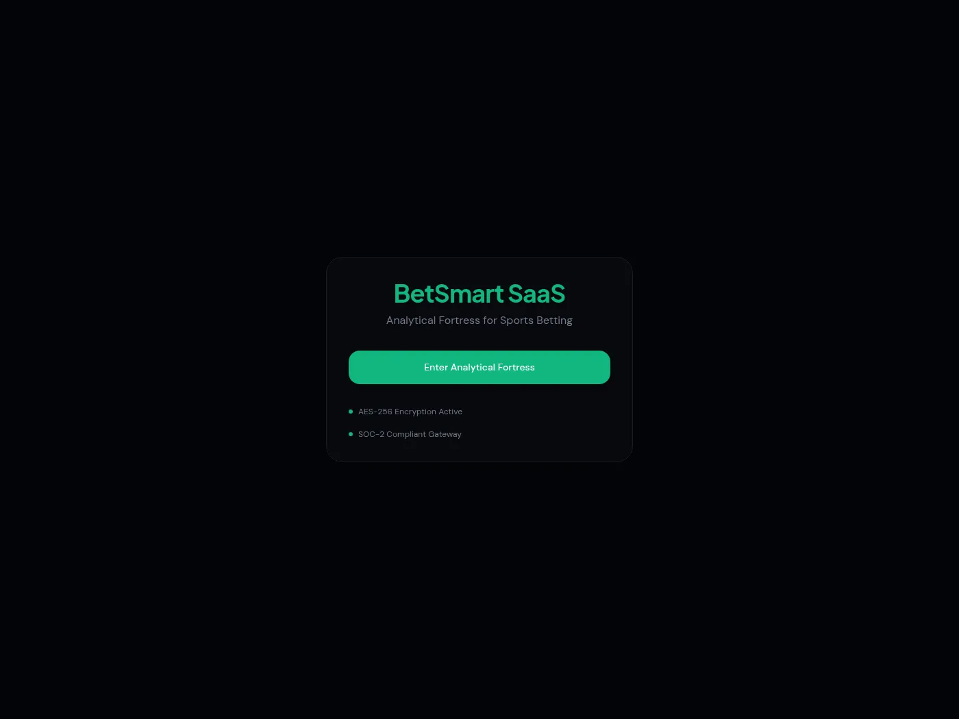 BetSmart SaaS