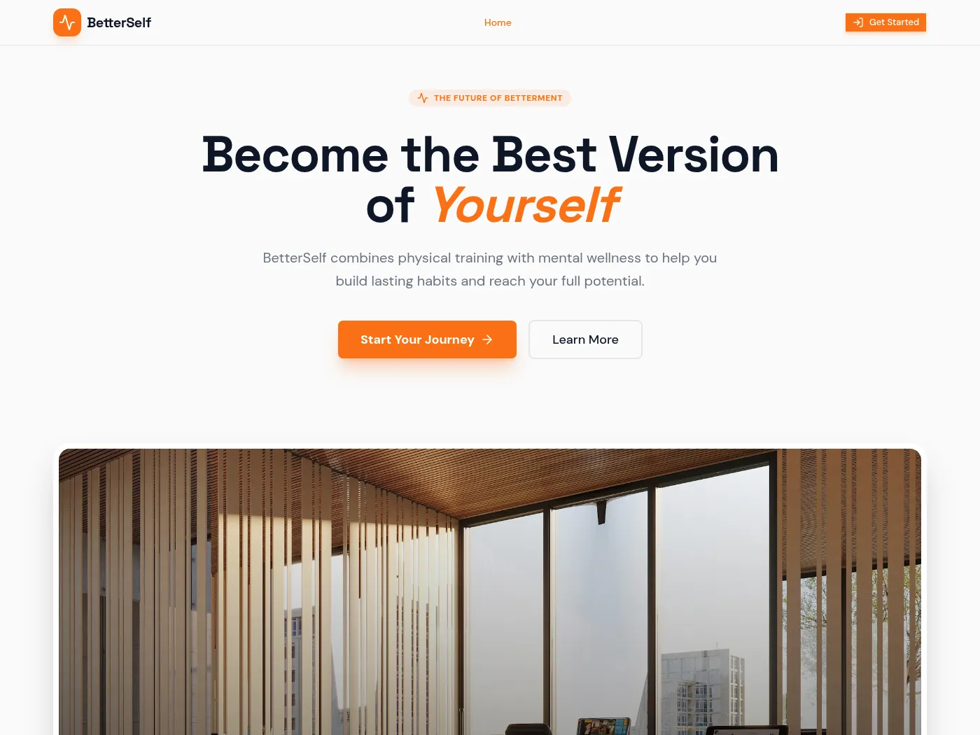 BetterSelf Fitness App
