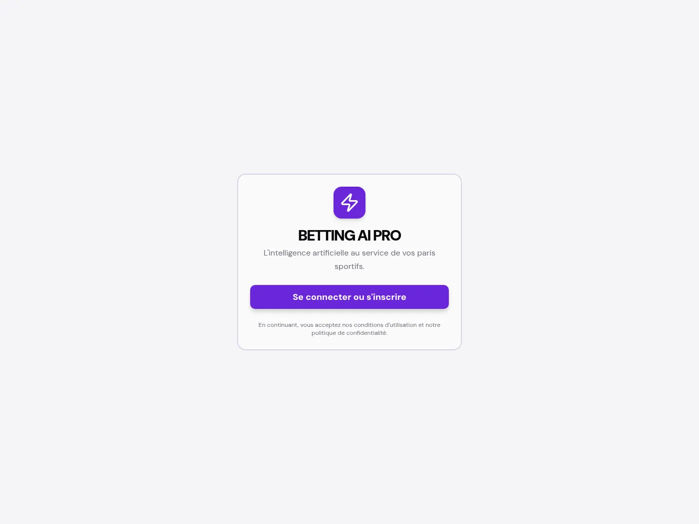 Betting AI Pro