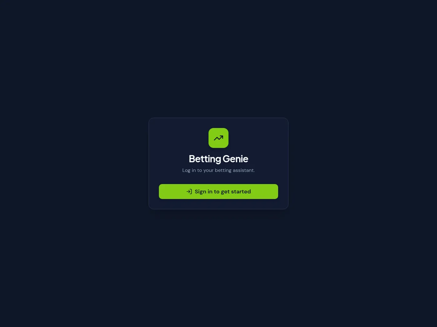 Betting Genie