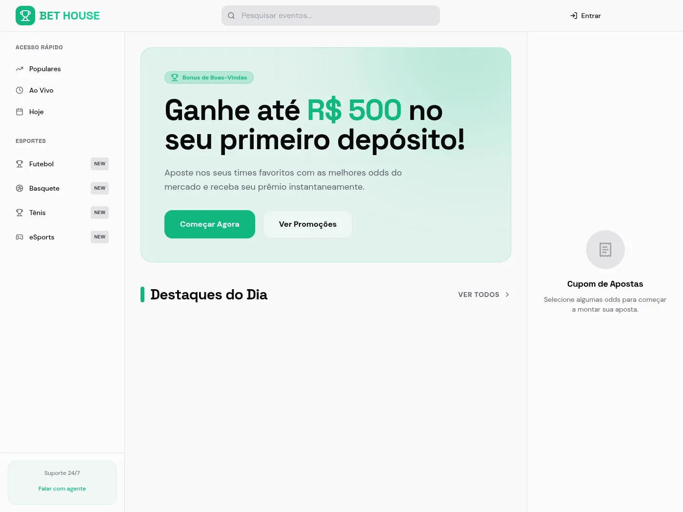 Betting House Platform