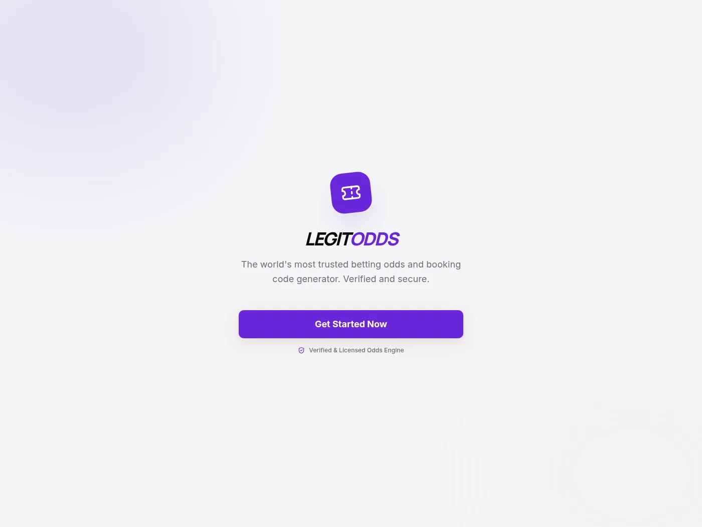 Legit Odds & Booking App