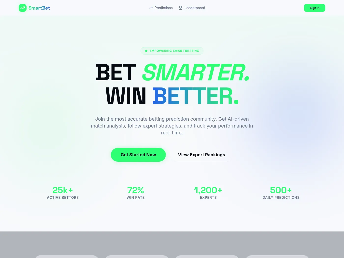 SmartBet Predictor