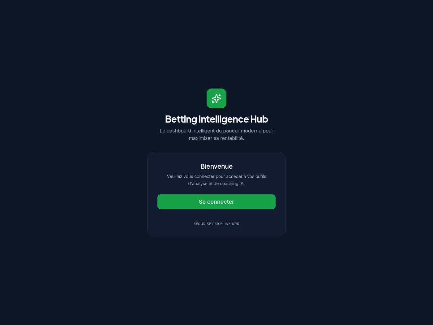 Betting Intelligence Hub