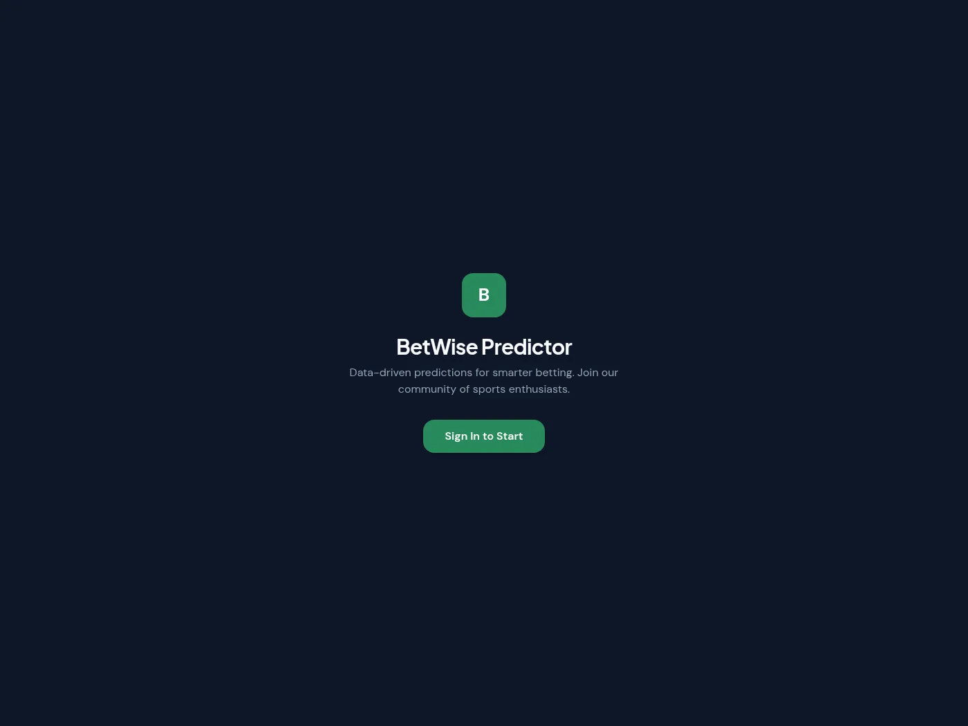 BetWise Predictor