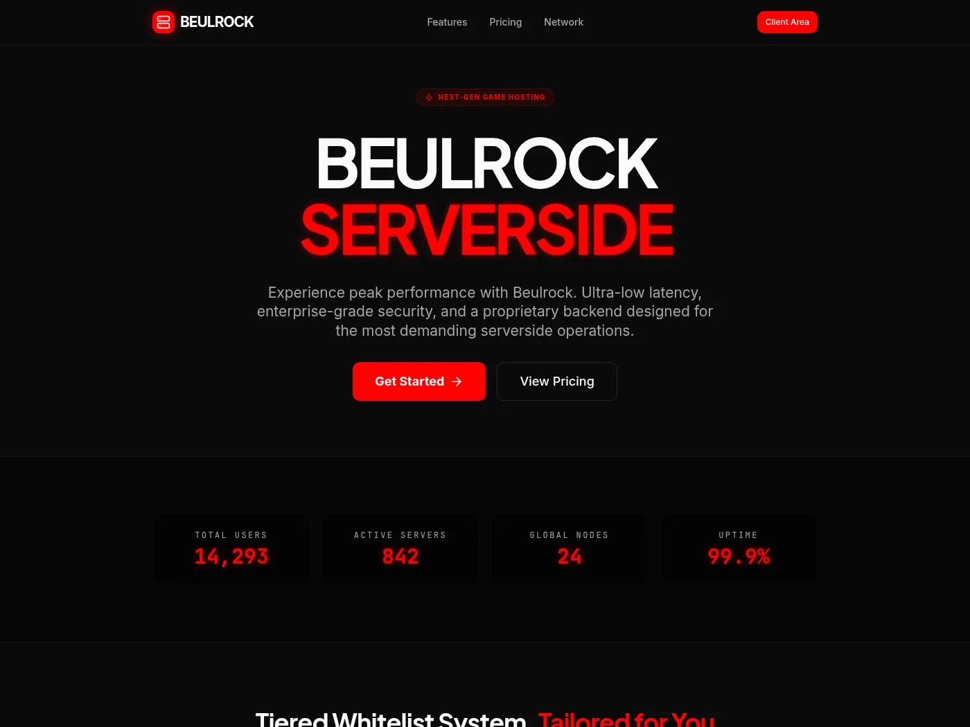 Beulrock Serverside Platform