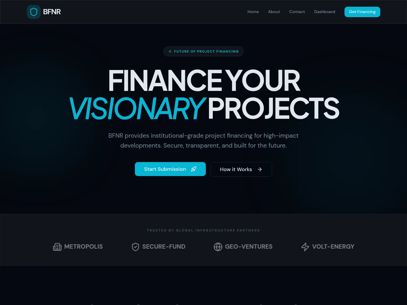 BFNR Project Finance Hub