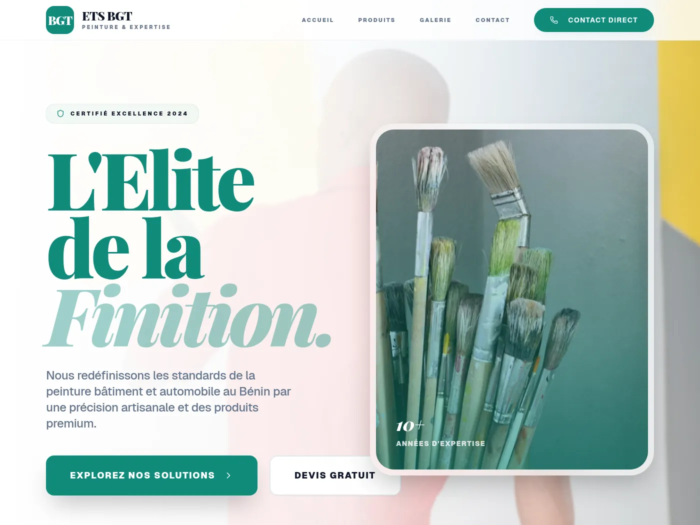 BGT Paint Pro Site