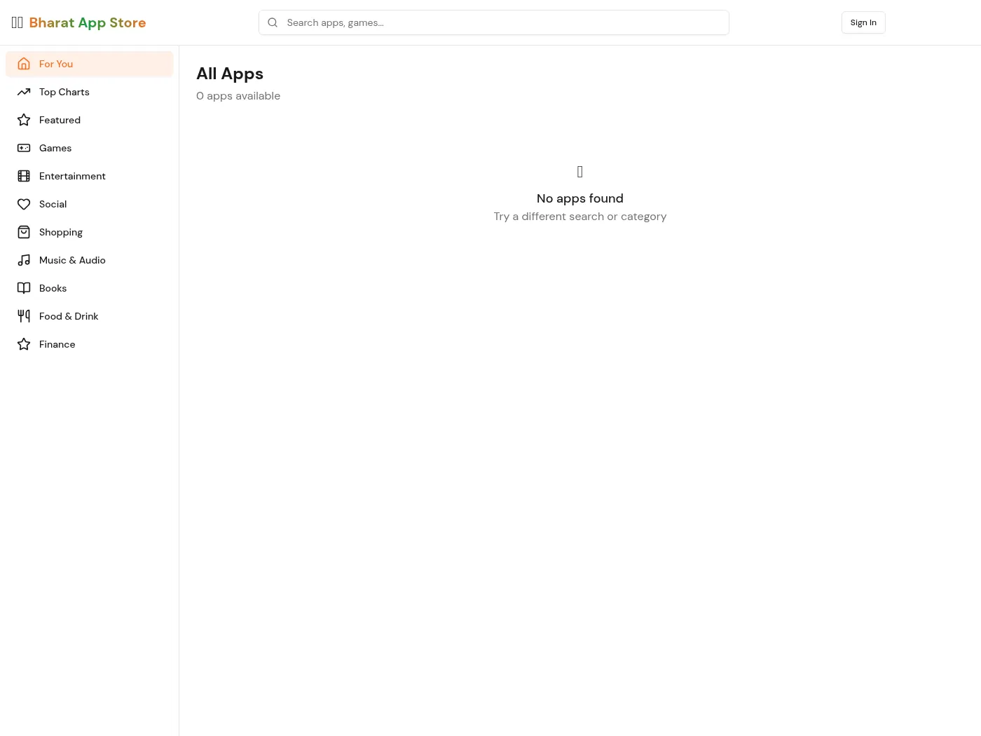 Bharat App Store