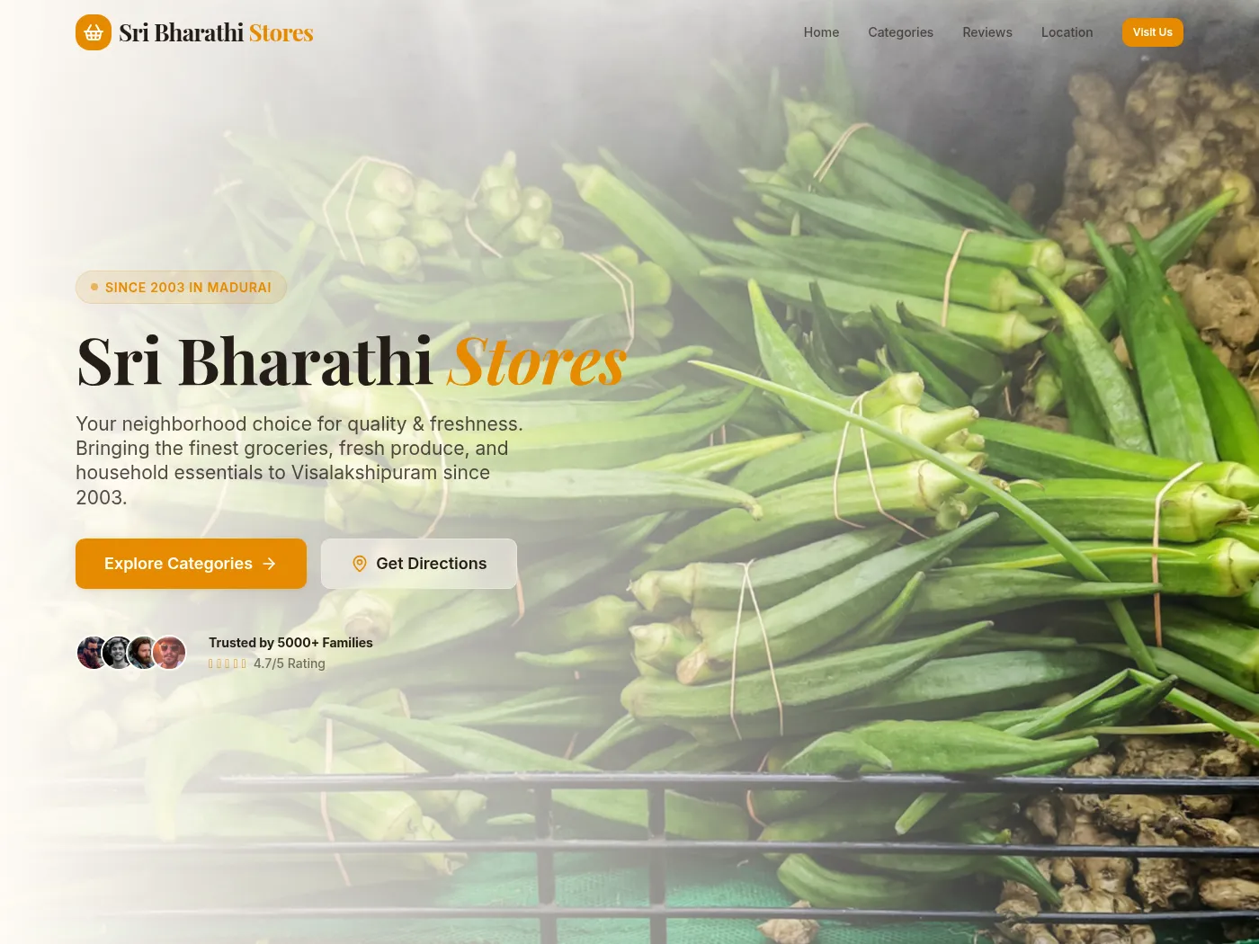 Sri Bharathi Stores Site