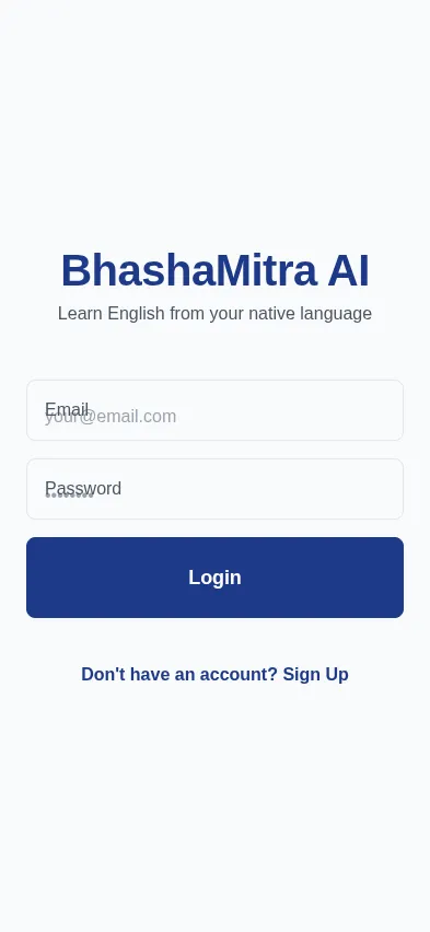 BhashaMitra AI