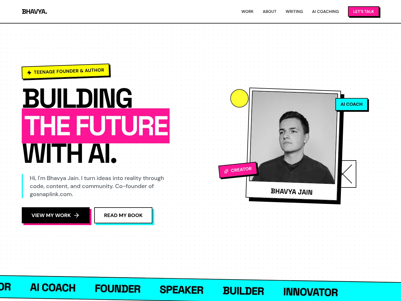 Bhavya Jain Portfolio