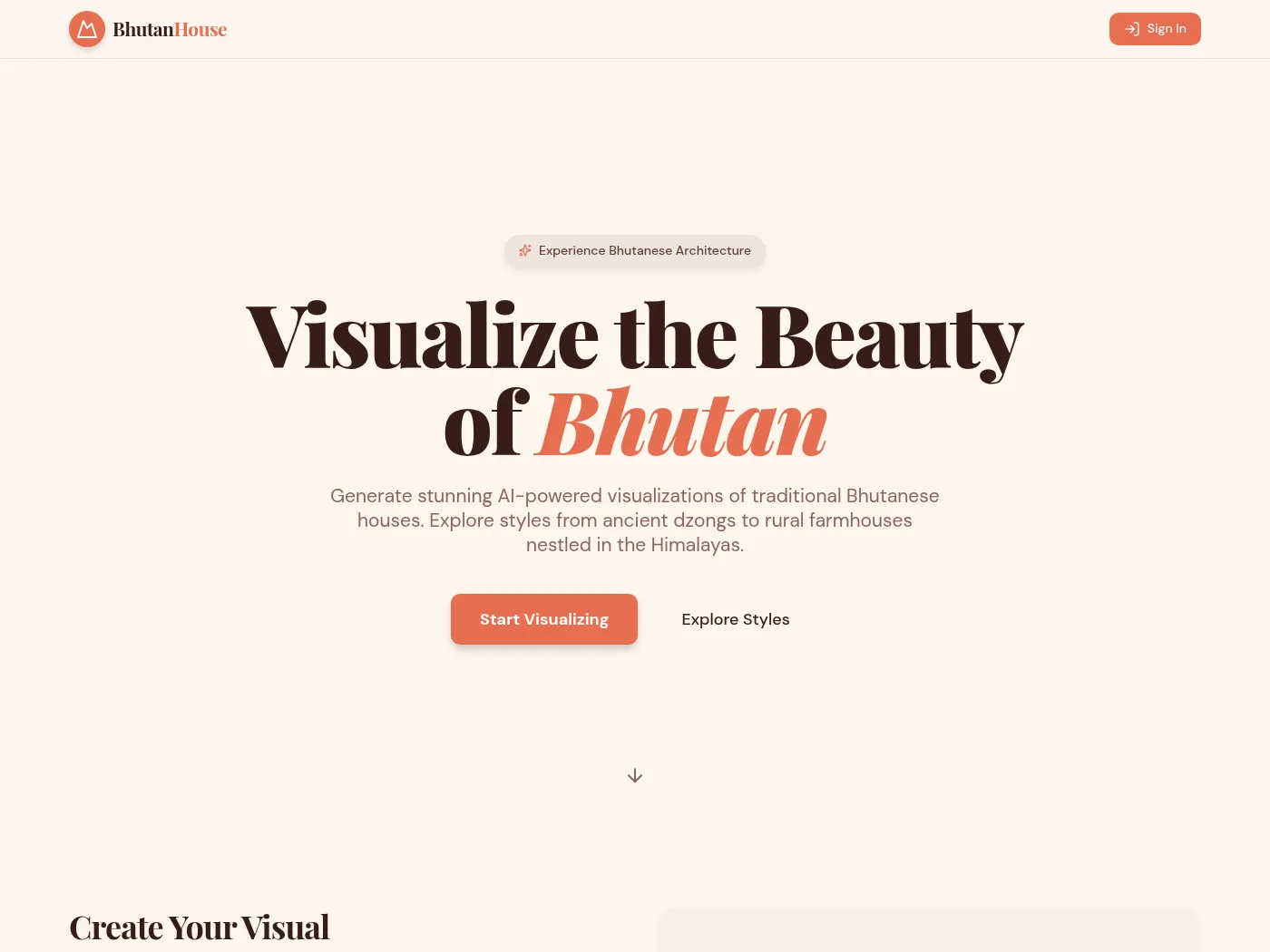 Bhutan House Visualizer