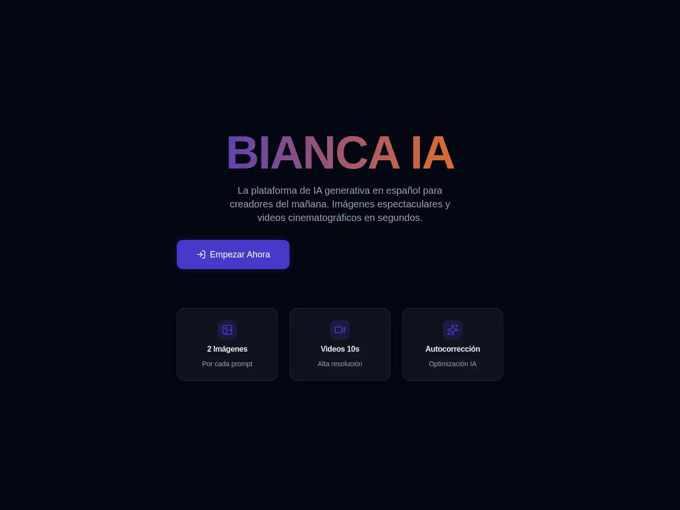 BIANCA IA Studio