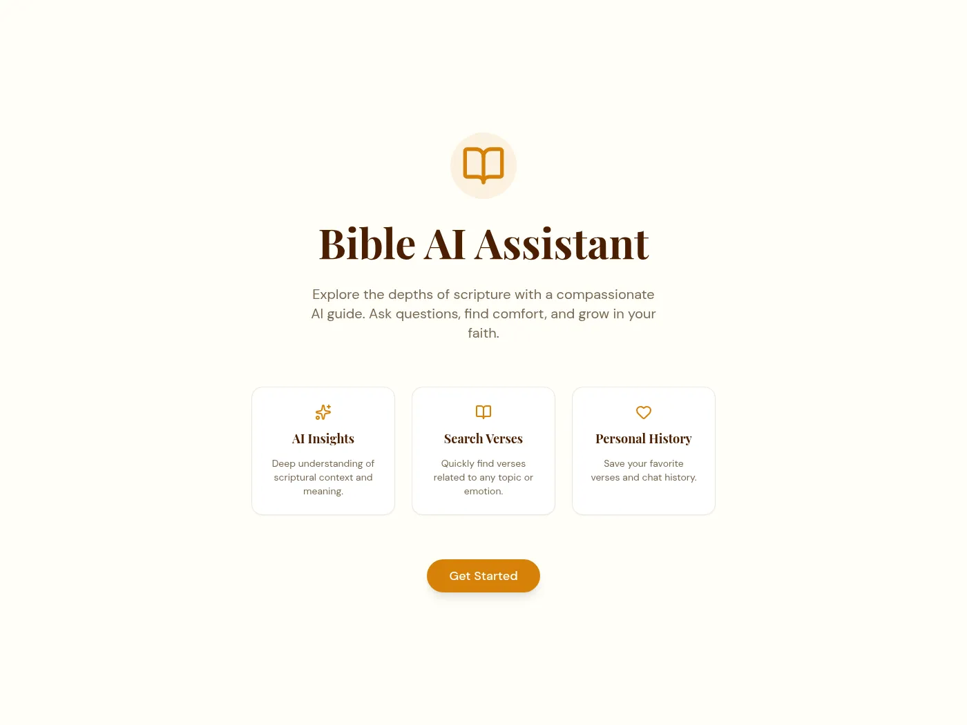 Bible AI Assistant