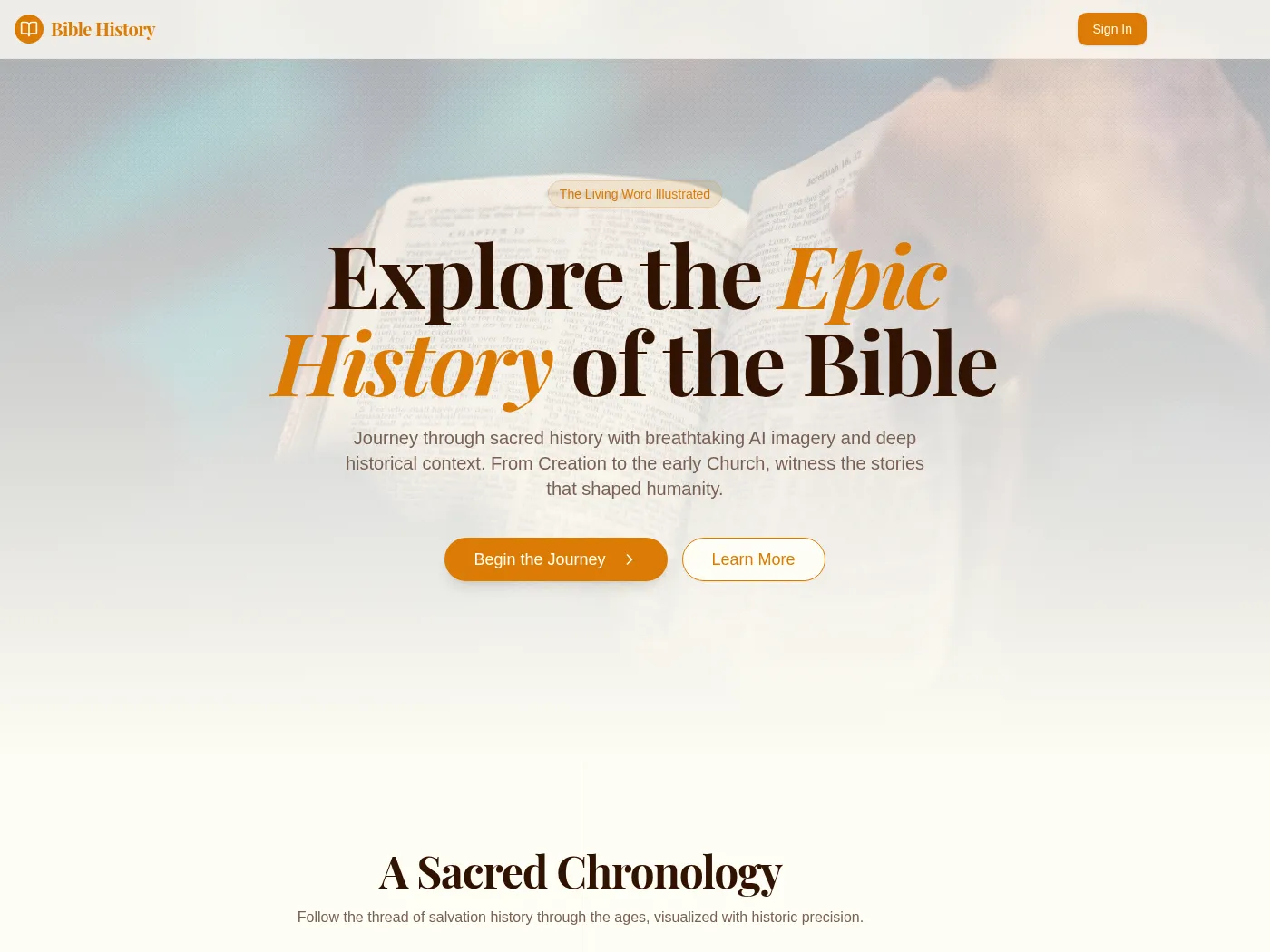 Bible History Illustrated