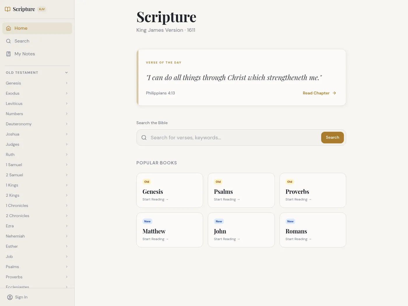 Bible Explorer