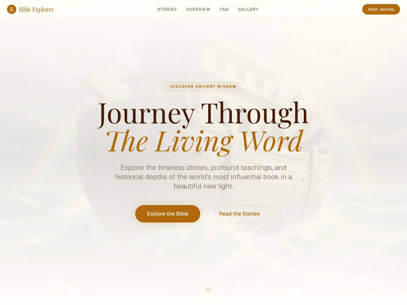 Bible Explorer Hub