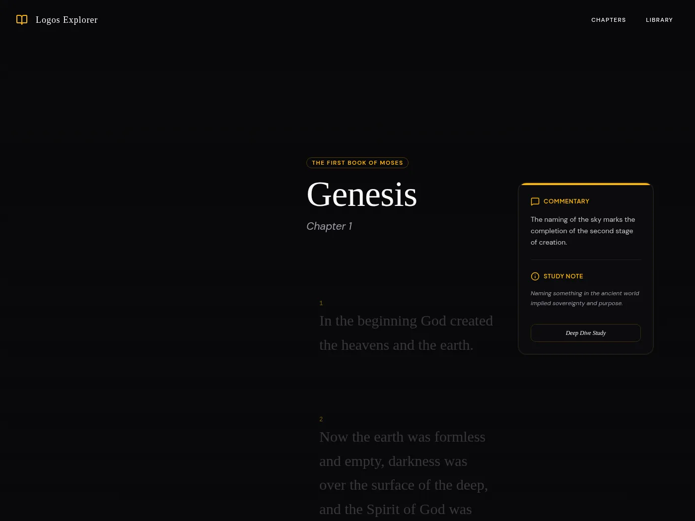 Interactive Bible Explorer