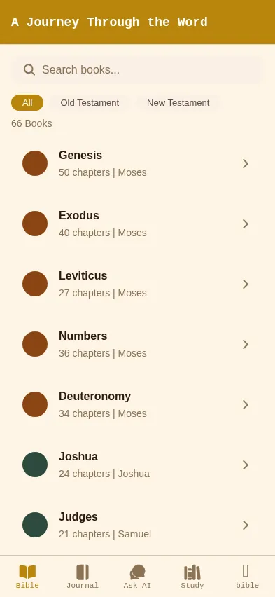 A Journey Through the Word