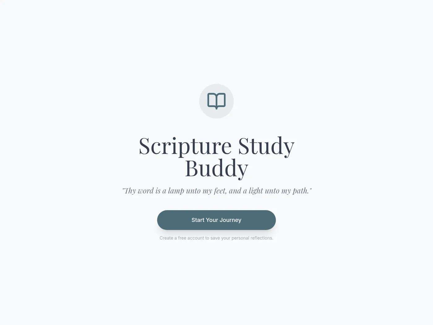Scripture Study Buddy