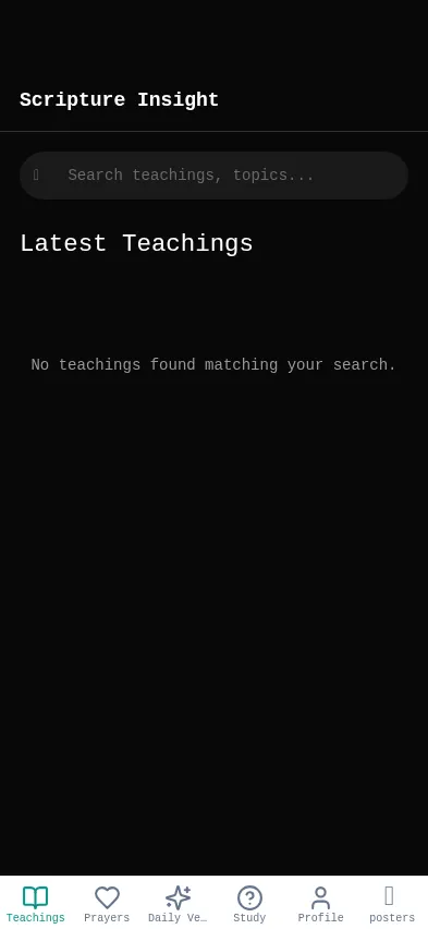 Scripture Insight Mobile