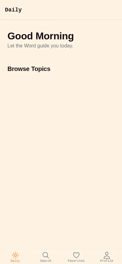 Bible Verse App