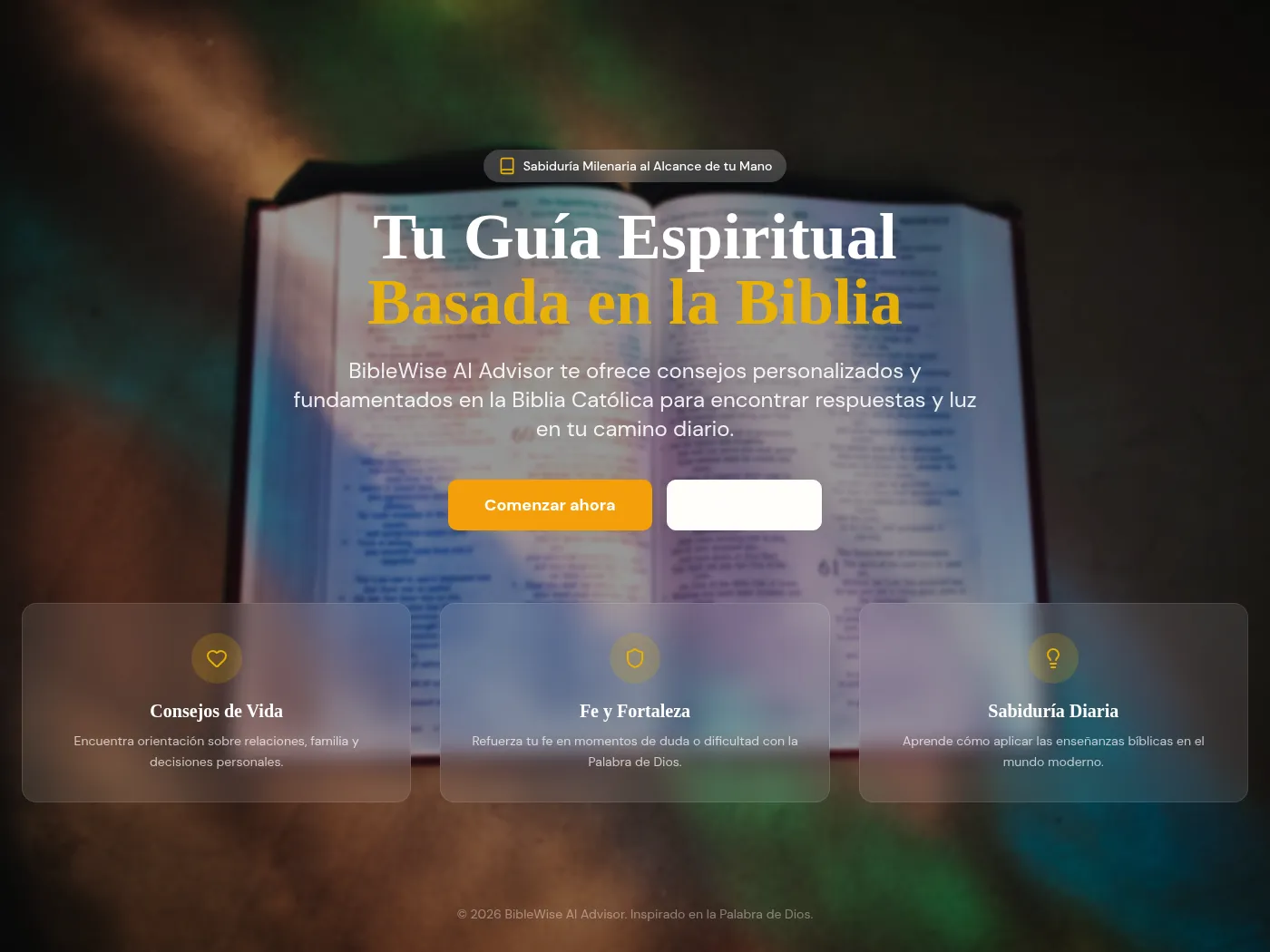 BibleWise AI Advisor