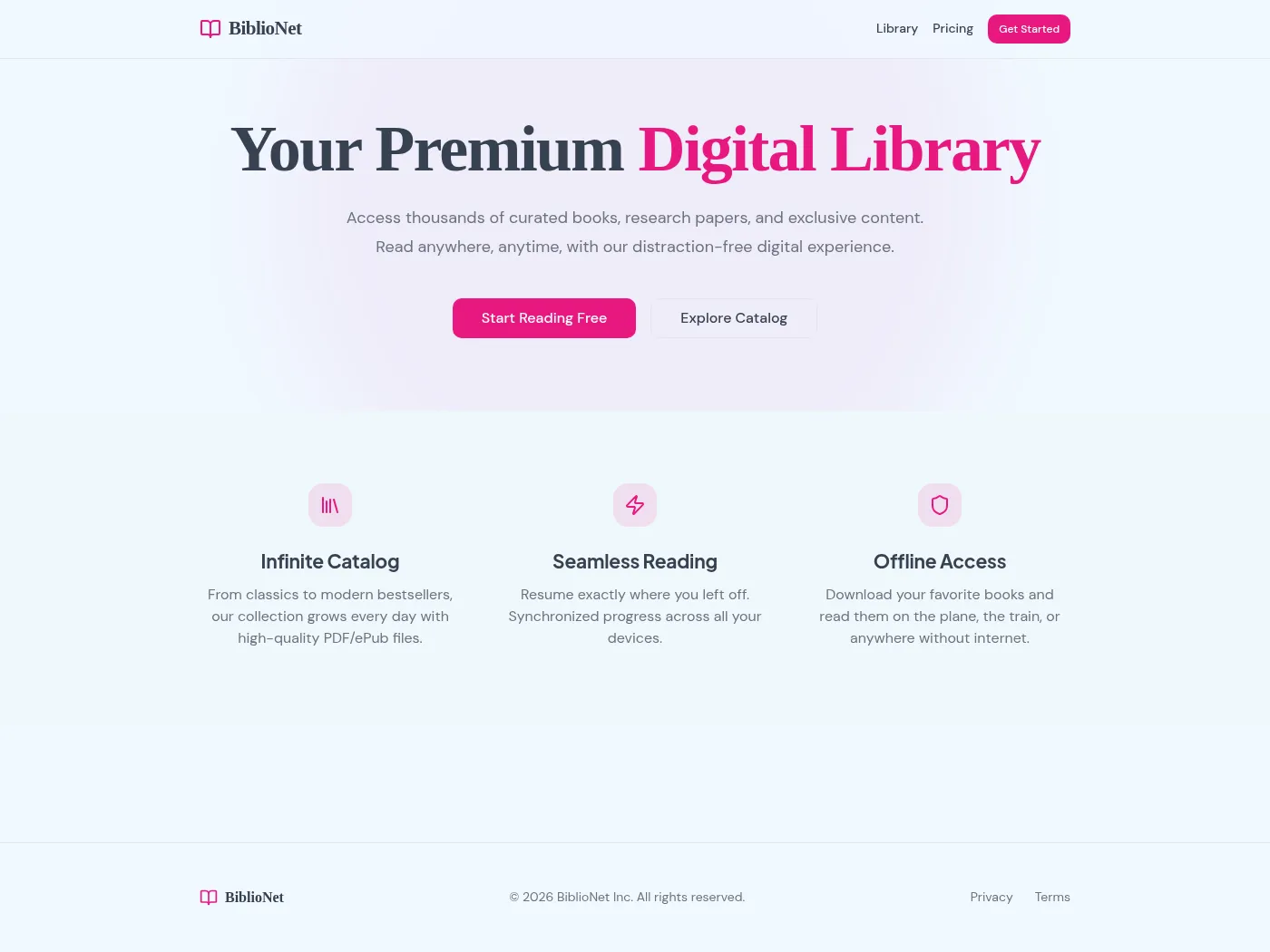 BiblioNet Digital Library