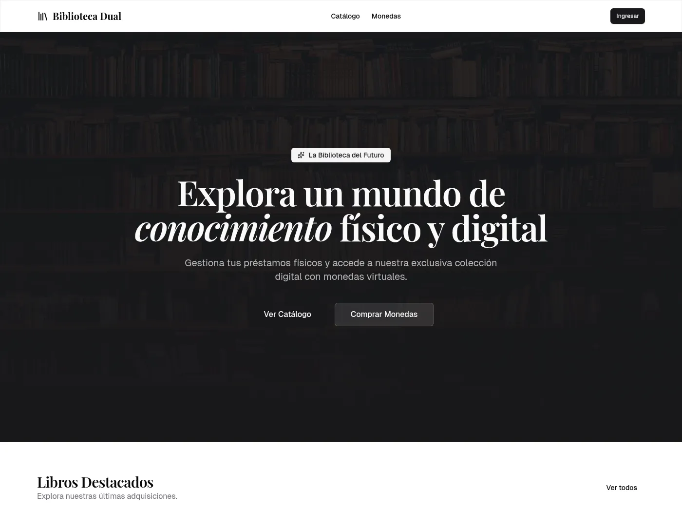 Biblioteca Dual Digital