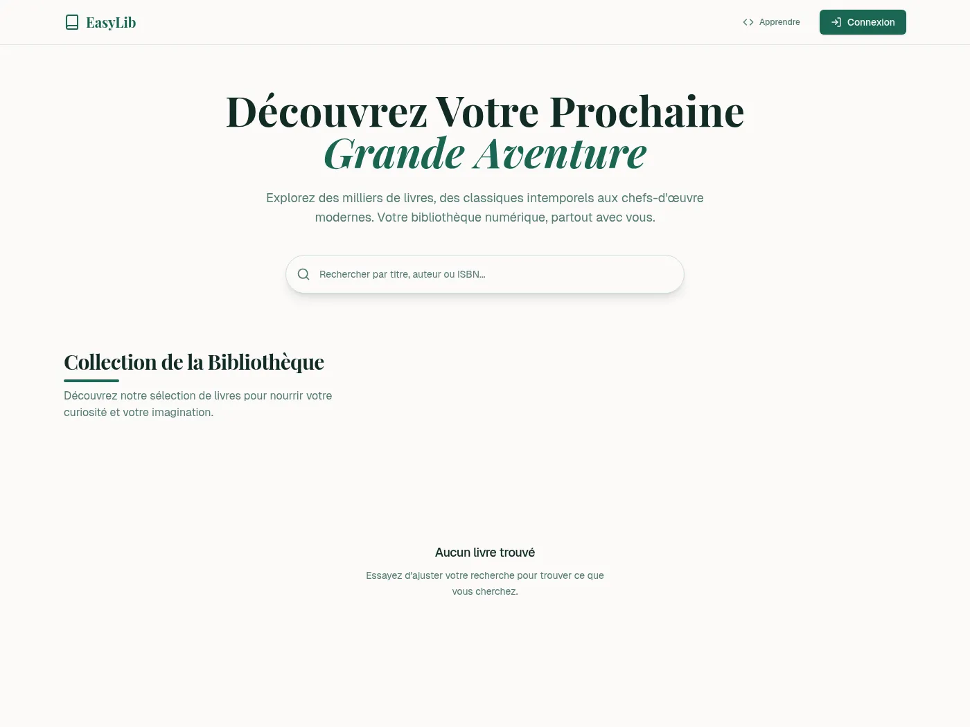 EasyLib Web App