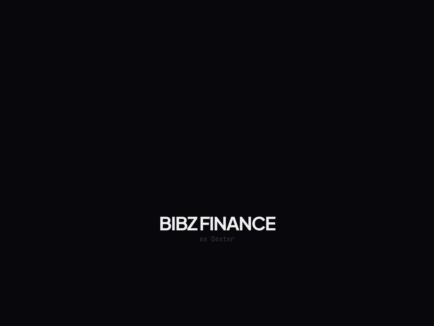 Bibz Finance Splash