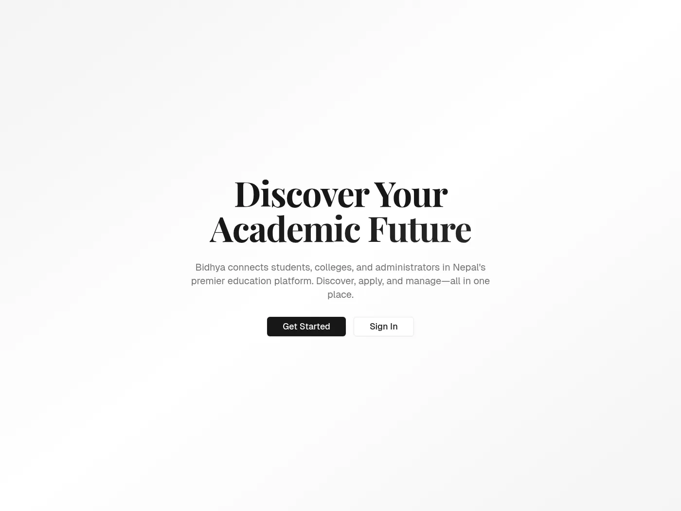 Bidhya Education Hub