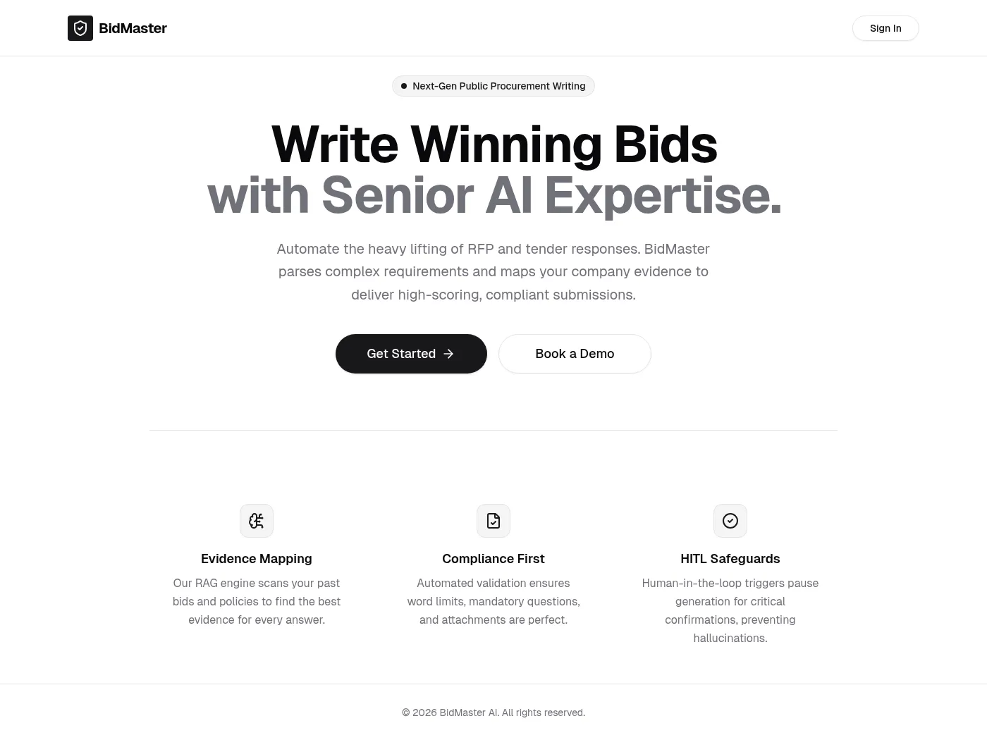 BidMaster AI Agent